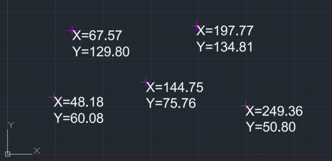 点の座標を一括で取得するマクロ｜AutoCAD VBAマクロの作成方法 | LiCLOG